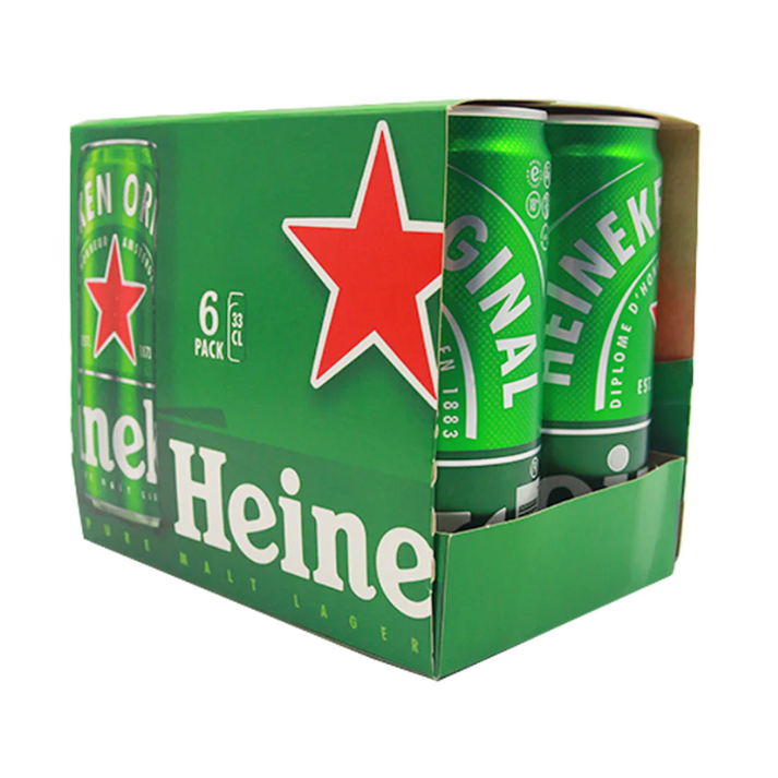 Heineken in-can 330ml 6-pack – Happy Hour