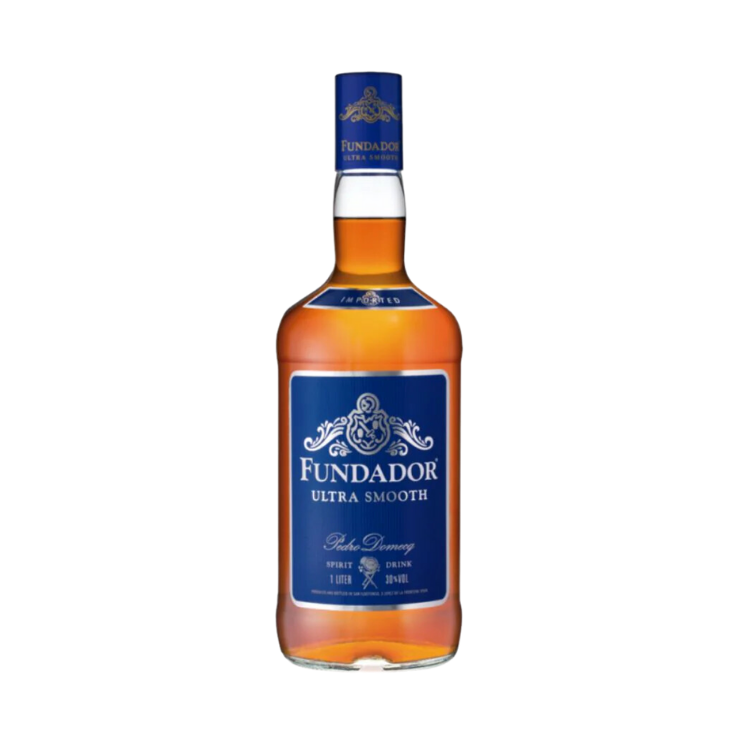Fundador Ultra Smooth Brandy 1L 12-Pack – Happy Hour