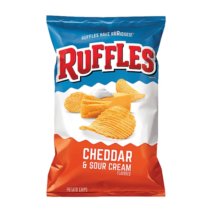 Ruffles Cheddar & Sour Cream 170g| Happyhour.ph| Ridged Chips with ...