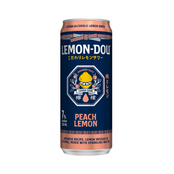 Lemon-Dou Peach Lemon 7% alc. 330ml| Happyhour.ph| Refreshing Peach ...
