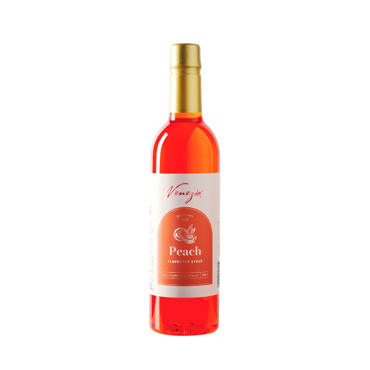 Venezia Peach Flavoured Syrup 750ml – Happy Hour