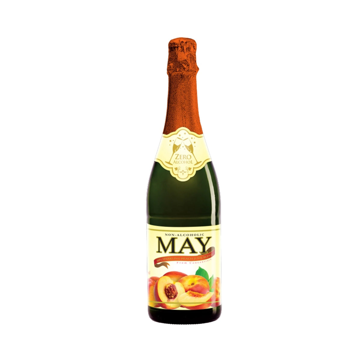 May 100% Sparkling Peach Juice 750ml – Happy Hour