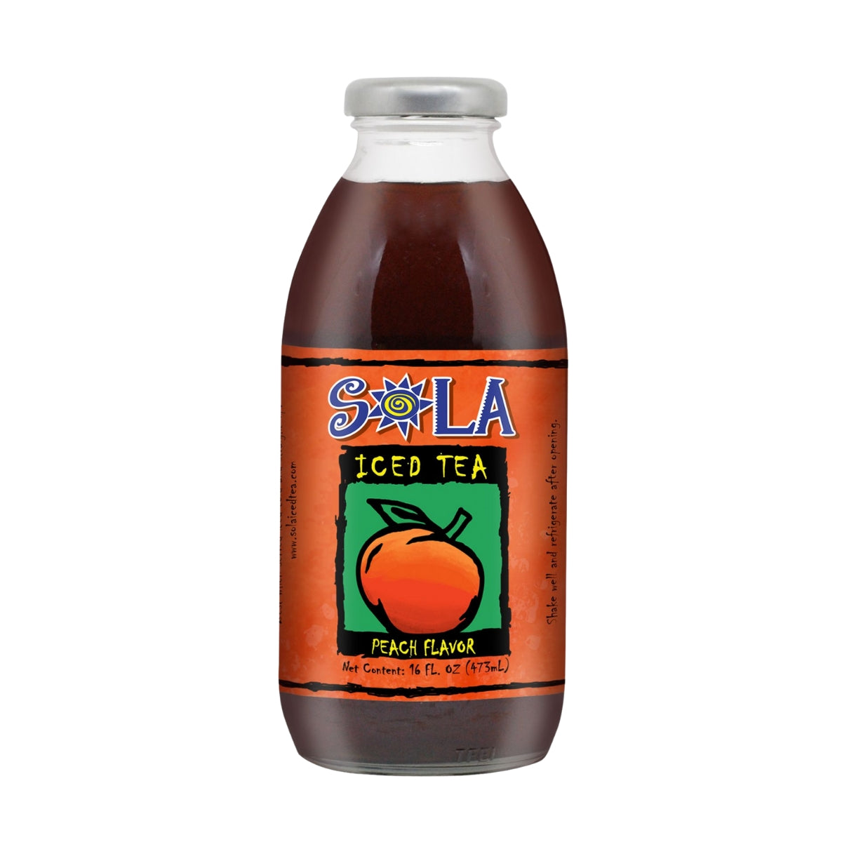 Sola Peach Ice Tea Bottle 473ml – Happy Hour