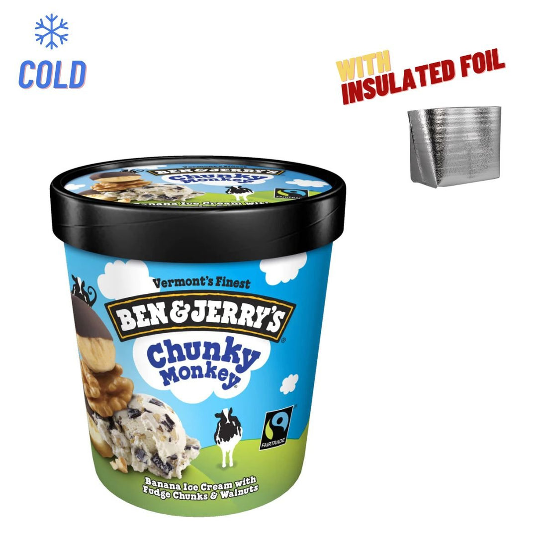 Ben & Jerry's Chunky Monkey 375ml| Happyhour.ph| Indulge in Creamy ...