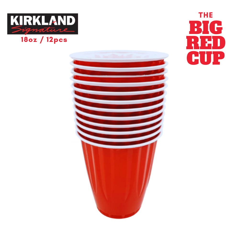 Kirkland The Big Red Cup 18oz 12s| Happyhour.ph| Classic Party Cups for ...