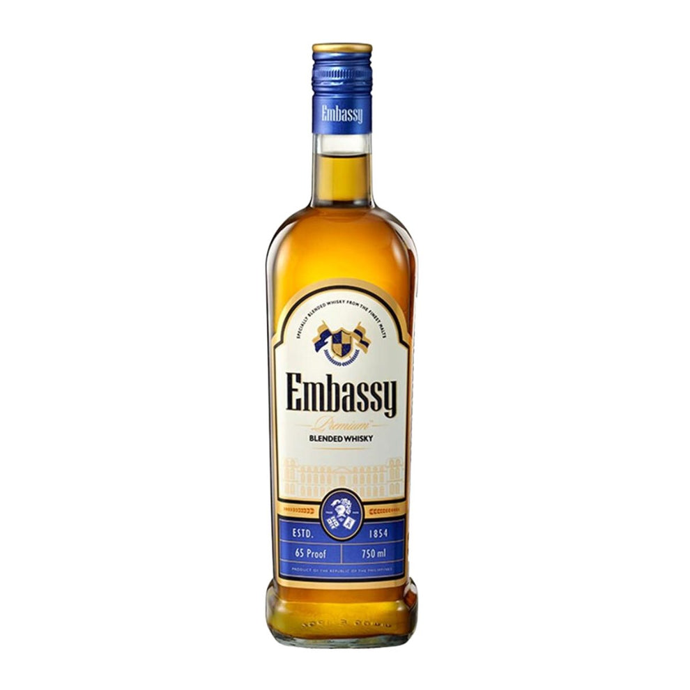 Embassy Premium Blended Whisky 750ml| Happyhour.ph| Smooth Blended ...