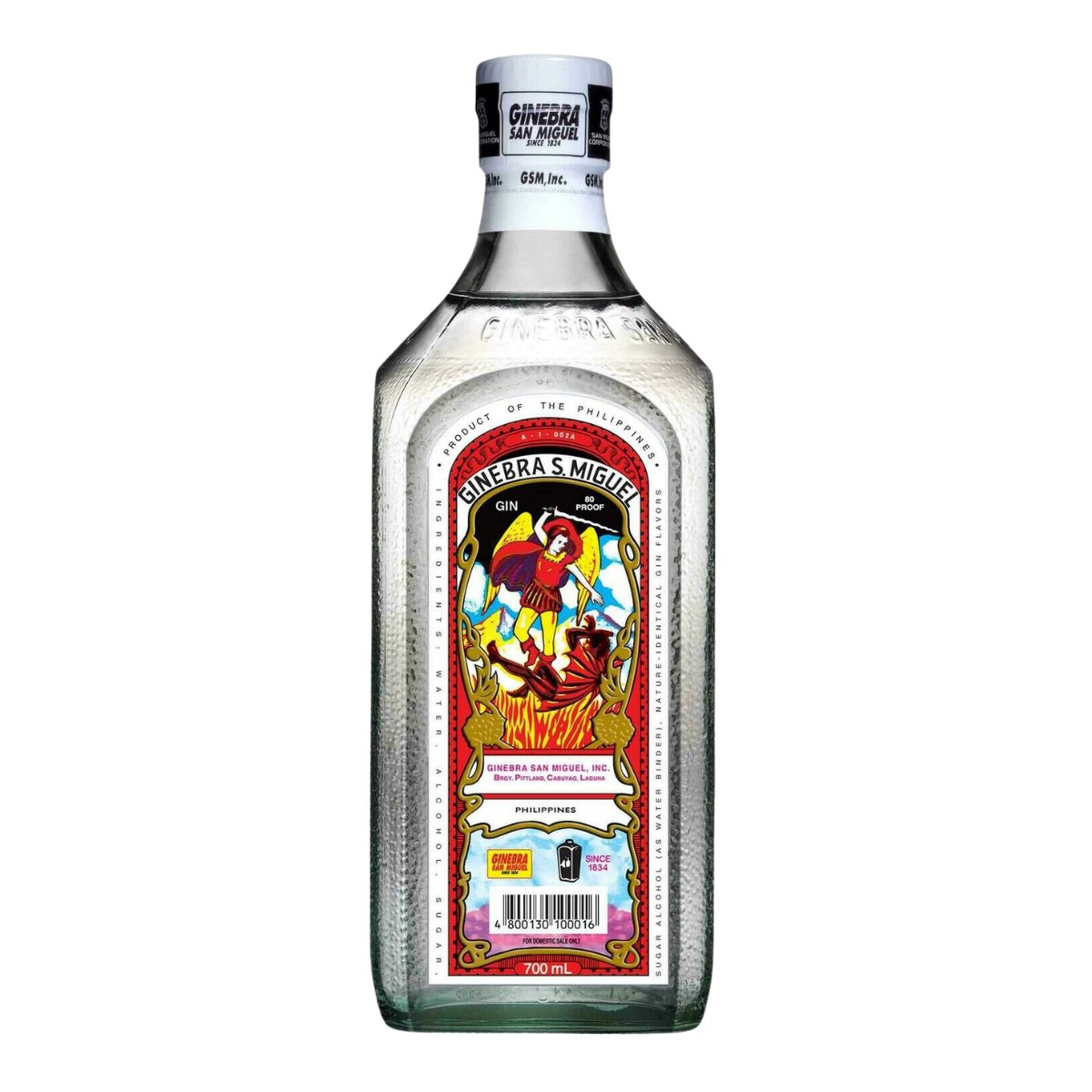 Ginebra San Miguel Gin| Happyhour.ph| Classic Filipino Gin for Mixing ...