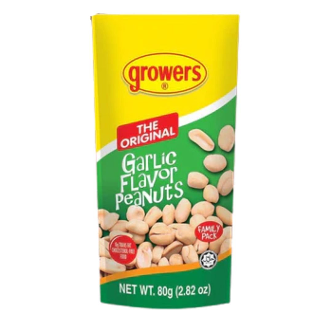 Growers The Original Garlic Flavor Peanuts – Happy Hour