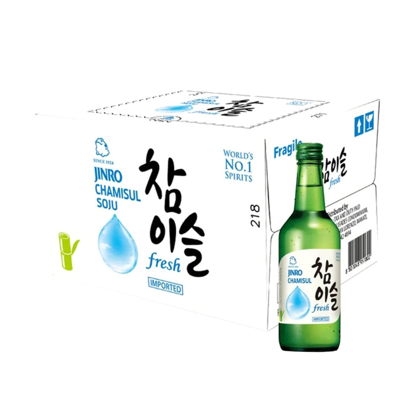 Jinro Chamisul Soju Fresh 360ml| Happyhour.ph| Smooth and Clean – Happy ...