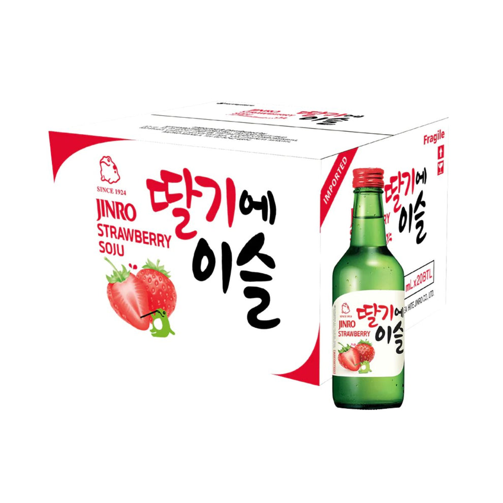 Jinro Strawberry Soju 360ml| Happyhour.ph| Sweet Strawberry Delight ...