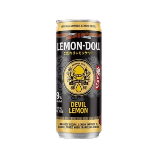 Lemon-Dou Devil Lemon 9% alc. 330ml| Happyhour.ph| Zesty Lemon Beverage ...