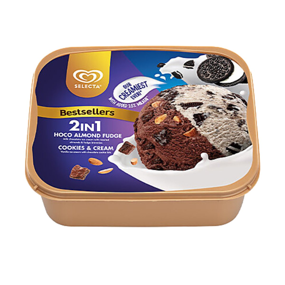 Selecta Choco Almond Fudge & Cookies and Cream| Happyhour.ph| Delicious ...