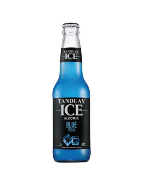 Tanduay Ice Blue 330ml| Happyhour.ph| Refreshing Blue-Flavored Ready-to ...